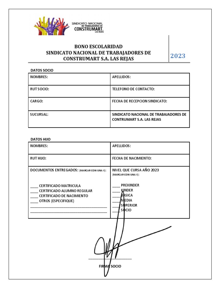 Formulario 2023 PDF | PDF