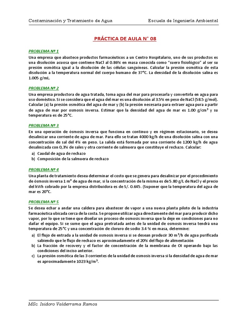 PRACTICA DE AULA No 8 | PDF
