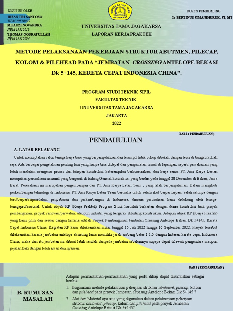 PPT - LAPORAN KP.pptx | PDF