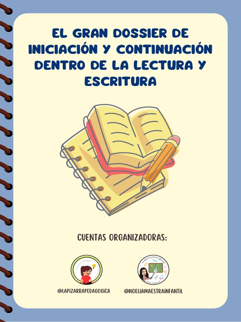 EL GRAN DOSSIER DE INICIACIÓN A LA LECTURA Y ESCRITURA.pdf | PDF ...