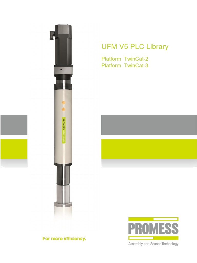 0 - FB UFM V5 (TwinCat 2 Und 3) - EN | Download Free PDF | Parameter (Computer Programming ...