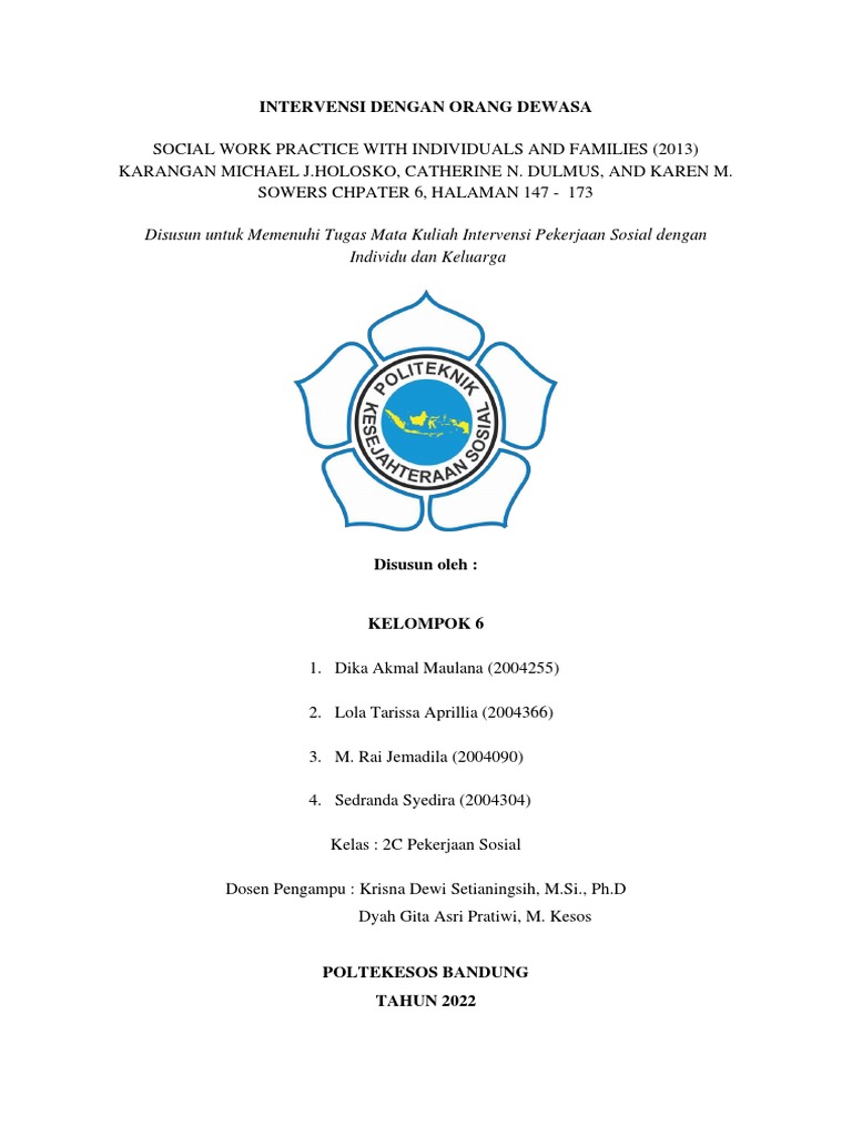 Casework Chapter 6 Fix | PDF