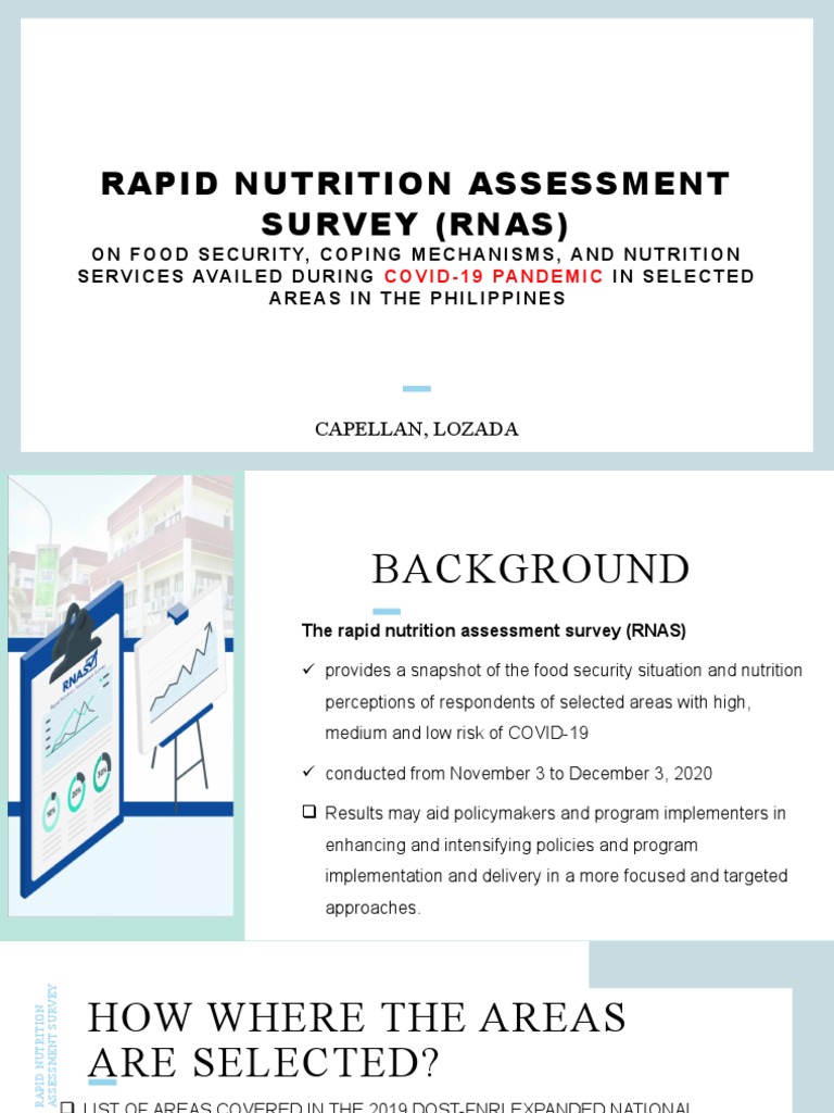 Rapid Nutrition Assessment Survey (RNAS) Report | PDF