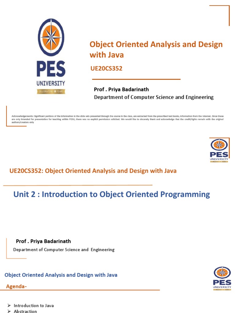 UE20CS352 Unit2 Slides | PDF