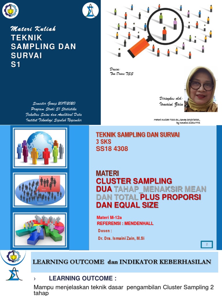 Teknik Sampling dan Survai | PDF