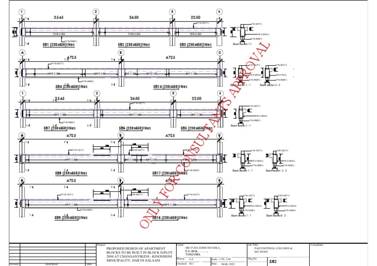 10.beams Bar Details 03 | PDF