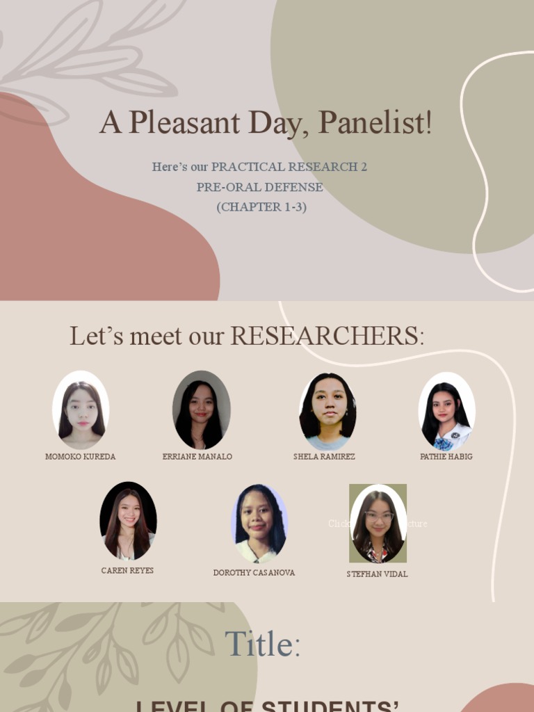 PR2 Defense Chapt1 3 | PDF