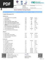 CBC Test Report Format Example Sample Template Drlogy Lab Report | PDF ...