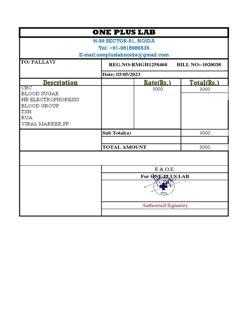 Pallavi Bill PDF | PDF