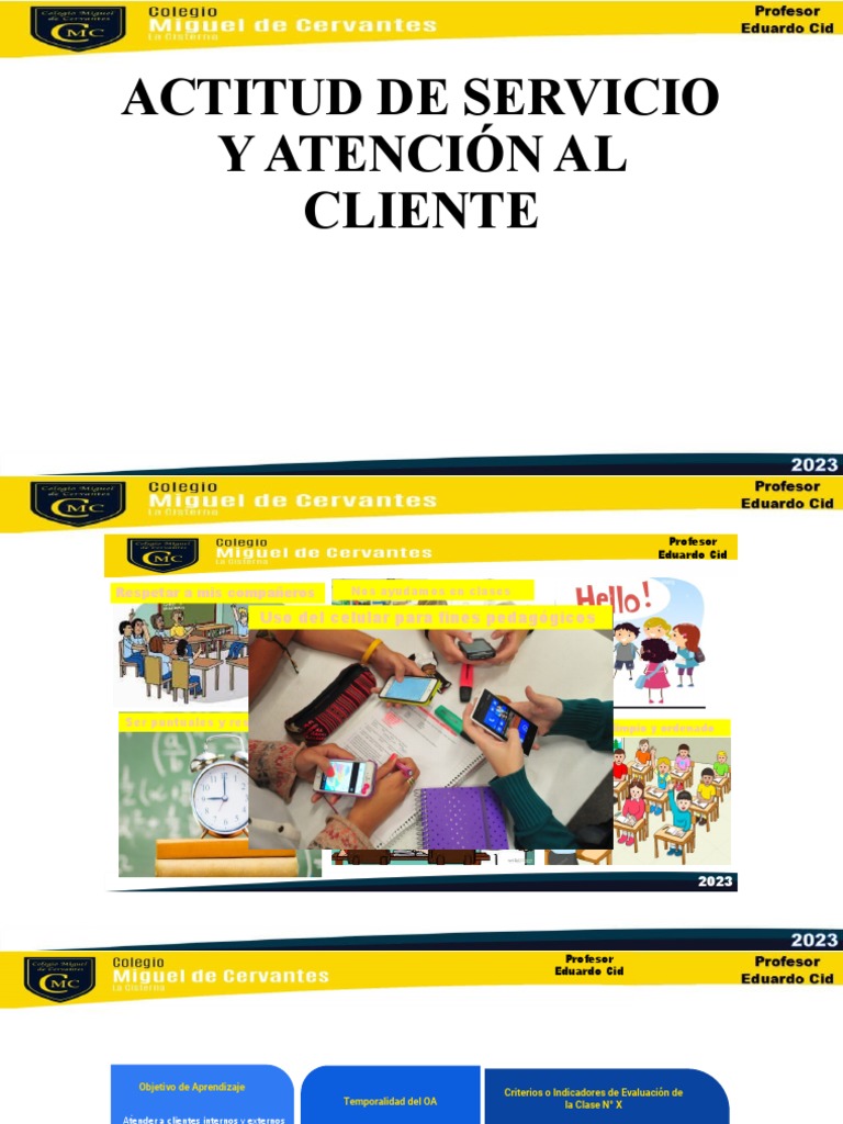 Actitud de Servicio y Atención Al Cliente | PDF