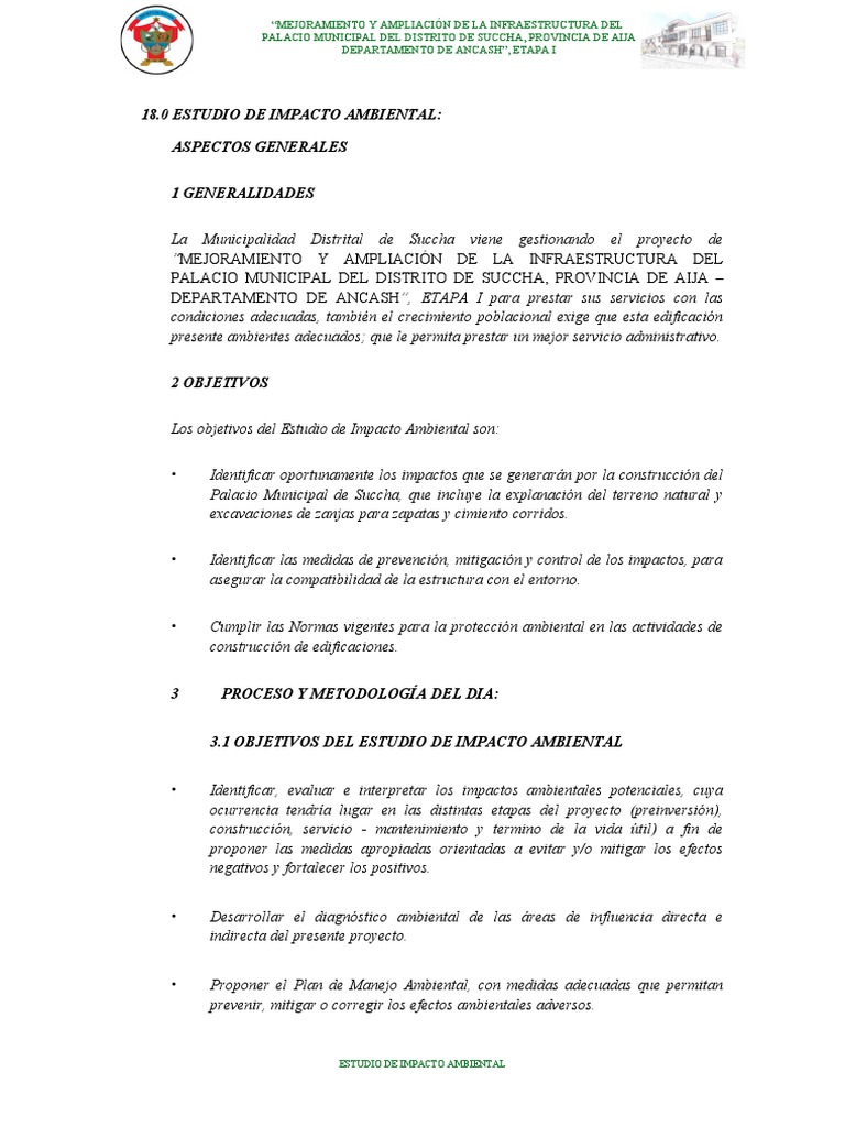 018 Evaluacion Imp Amb | PDF