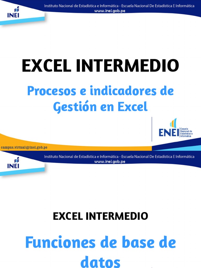 Funciones X BaseDatos | PDF | Microsoft Excel | Bases de datos