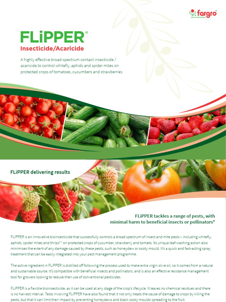 Flipper Brochure Nad PDF | PDF | Biological Pest Control | Pest (Organism)