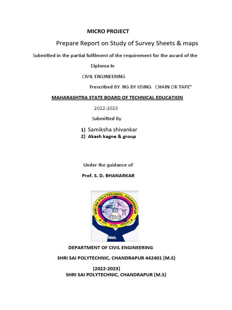 Microproject Survey 2222 | PDF