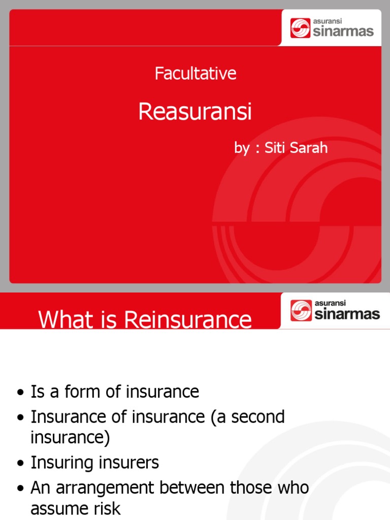 Understanding Facultative Reinsurance | PDF | Reinsurance | Insurance