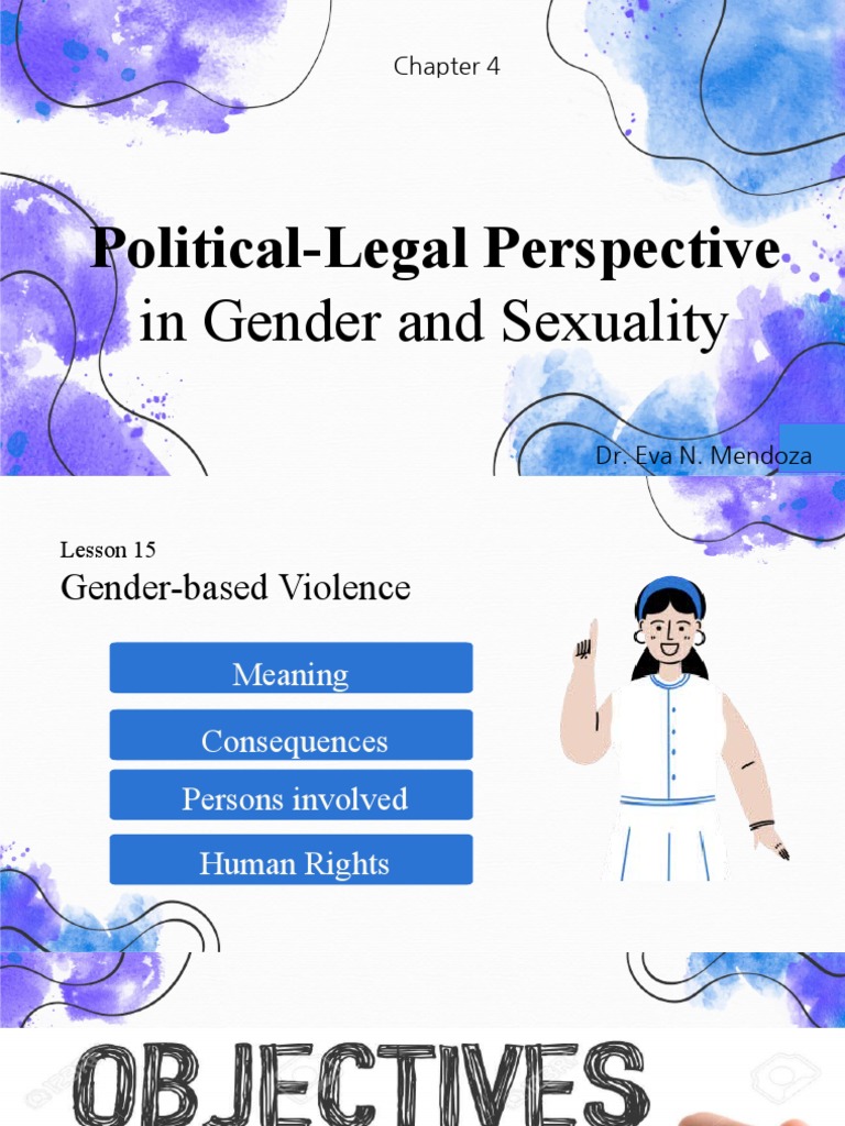 Political Legal Perspective In Gender And Sexuality Pdf