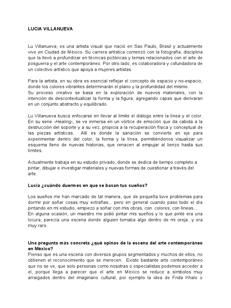 Lucia Villanueva | PDF