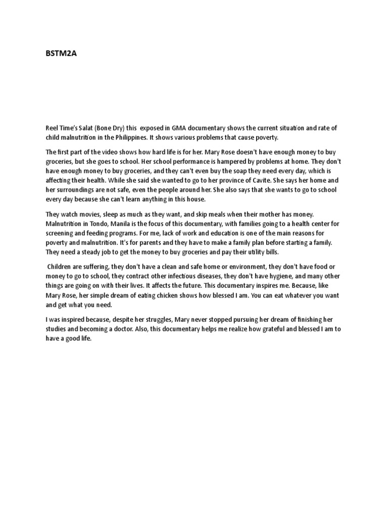 Reflection STS 1 | PDF