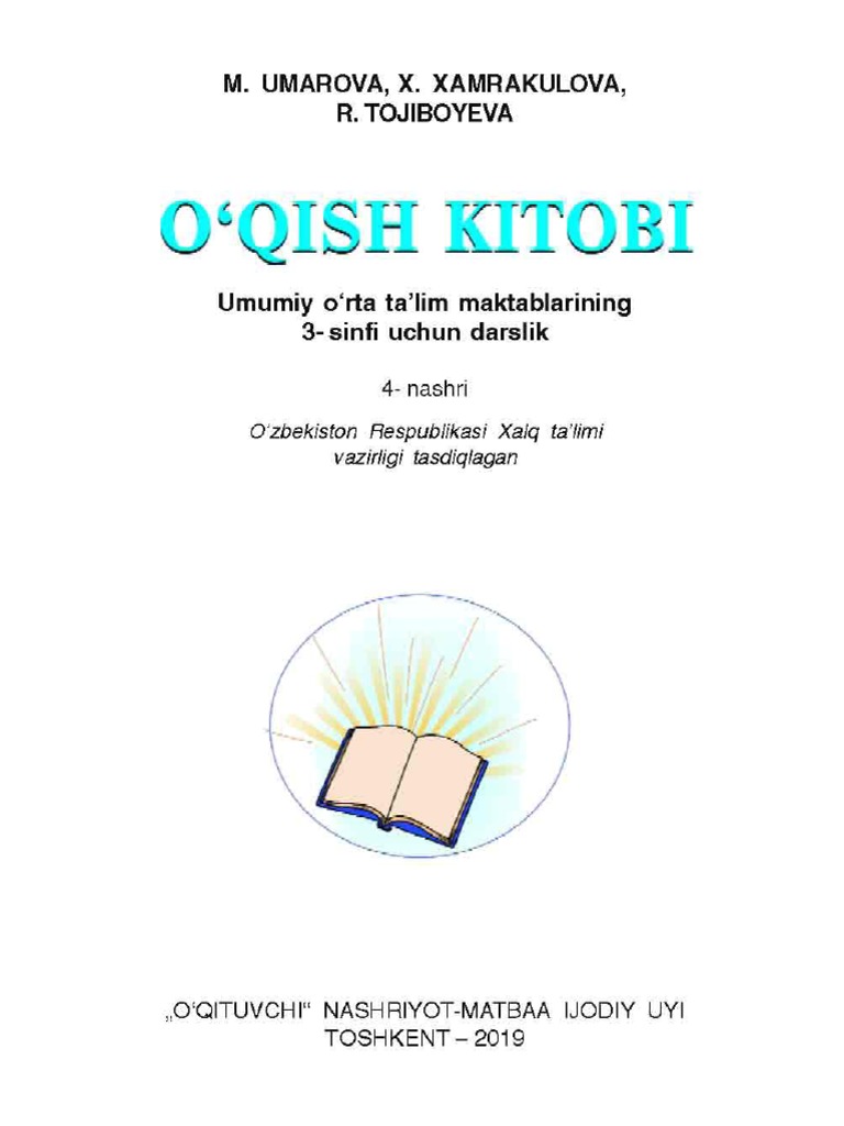 O'qish Kitobi 3-Sinf PDF | PDF