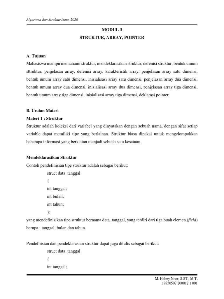 Modul 3 Asd PDF | PDF