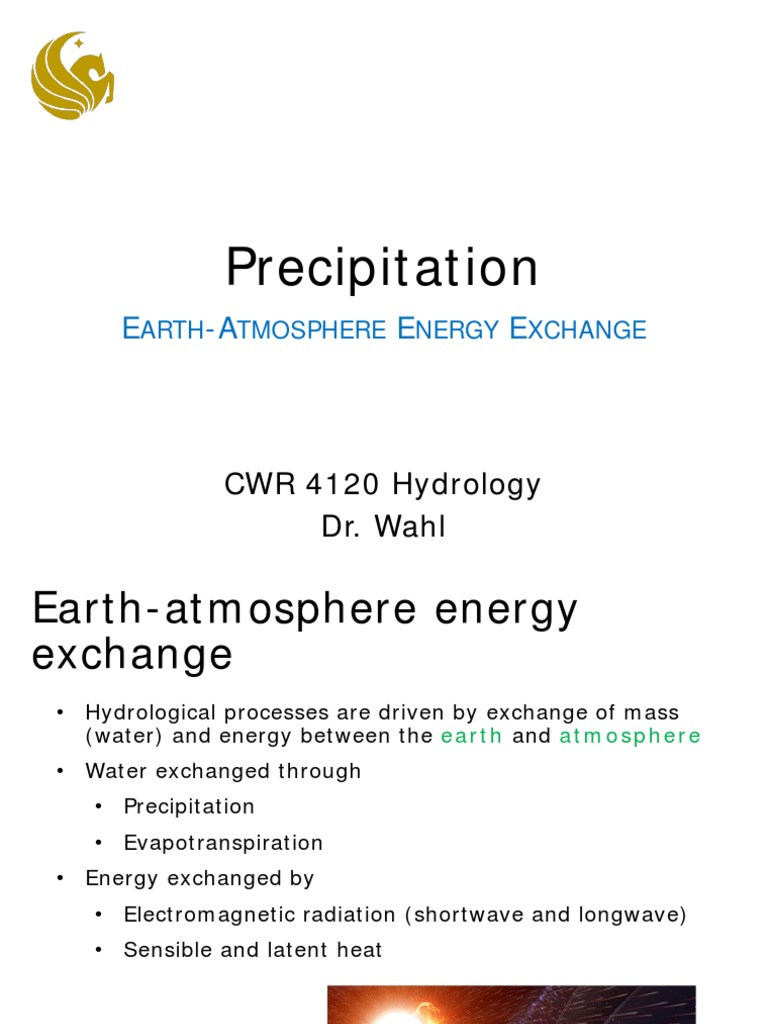 Earth-Atmosphere Energy Exchange Overview | PDF