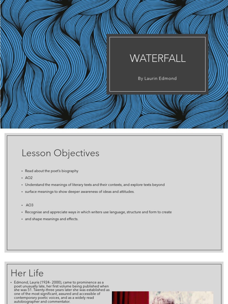 Waterfall PDF | PDF | Poetry | Love