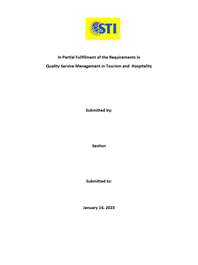 Homework - Quality Service | PDF
