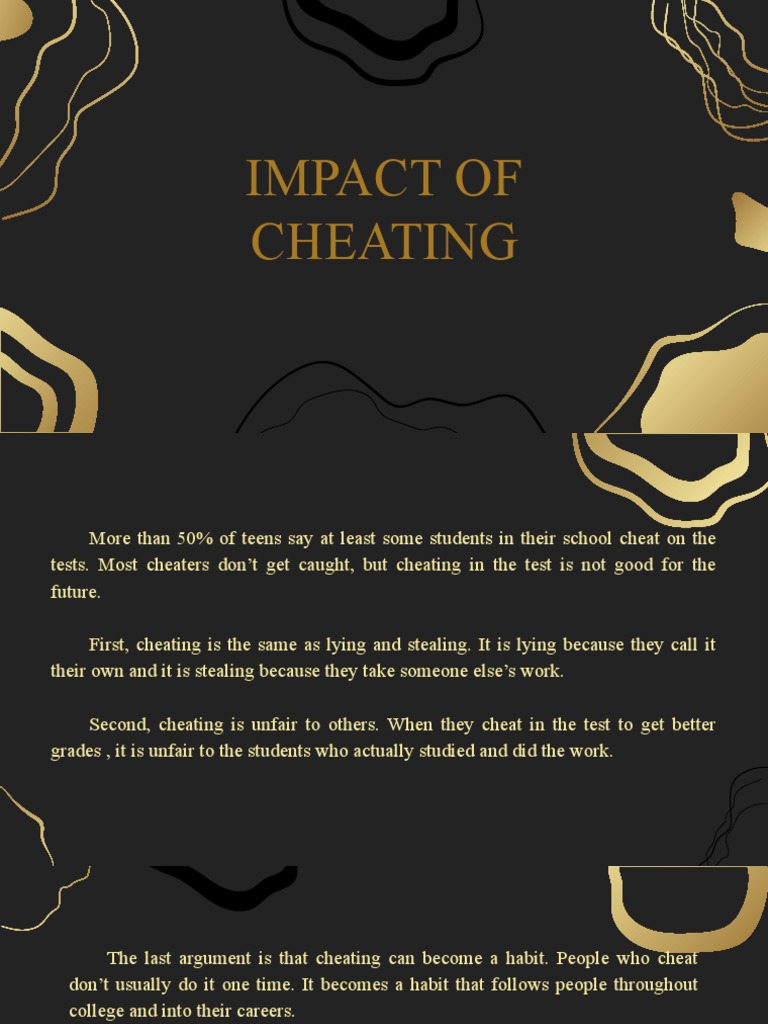 Bahasa Inggris - Cheating | PDF