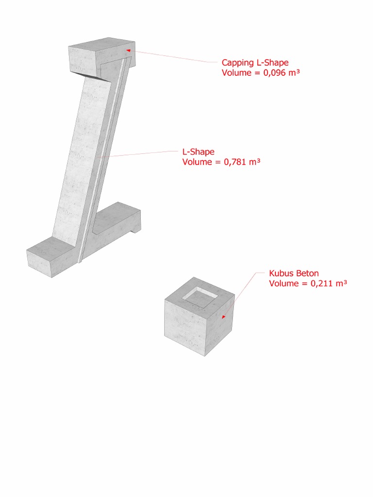 Beton L Teile