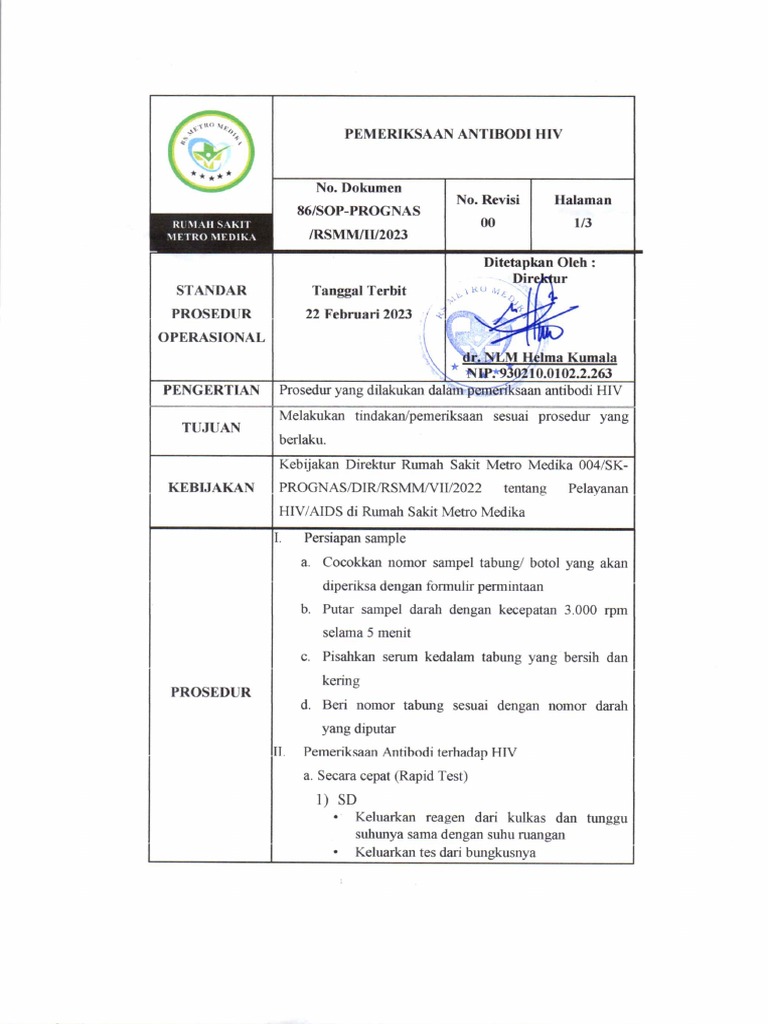 Sop Lab | PDF