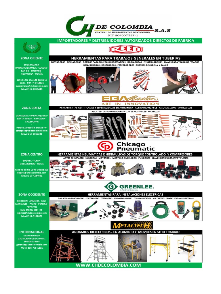 Brochure Central de Herramientas de Colombia SAS.cleaned | PDF