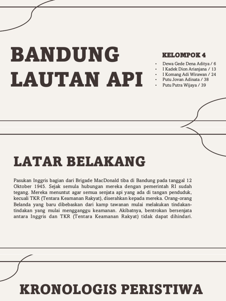 Bandung Lautan Api | PDF