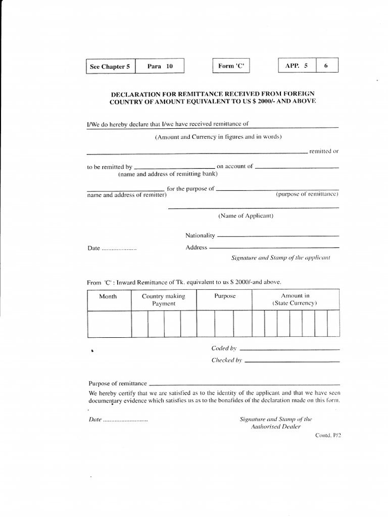 Form C PDF | PDF