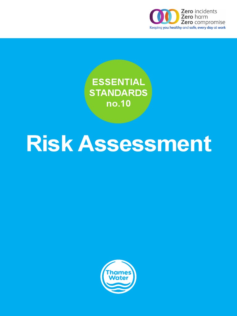 Essential Standard 10 - Risk Assessment PDF | Download Free PDF | Risk ...