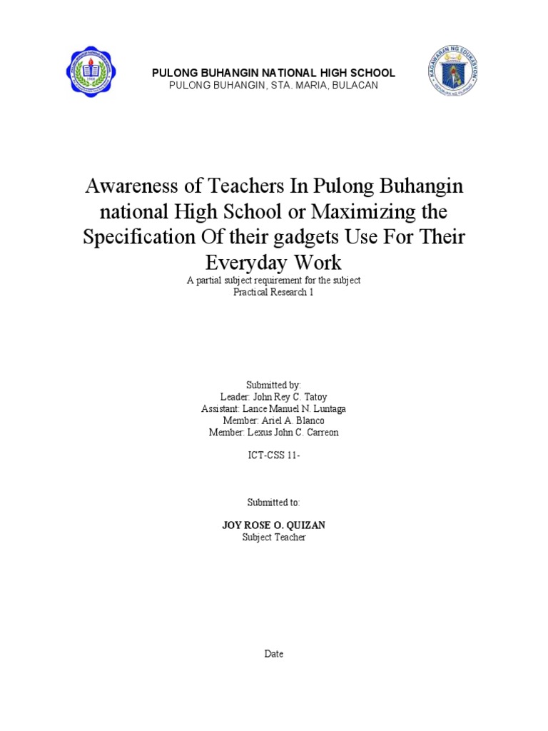 Research Paper Template | PDF