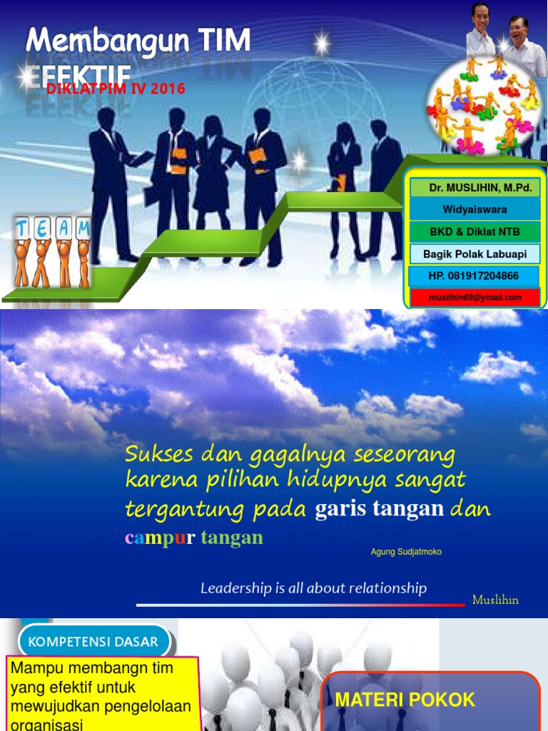 Membangun Tim Yang Efektif PDF | PDF