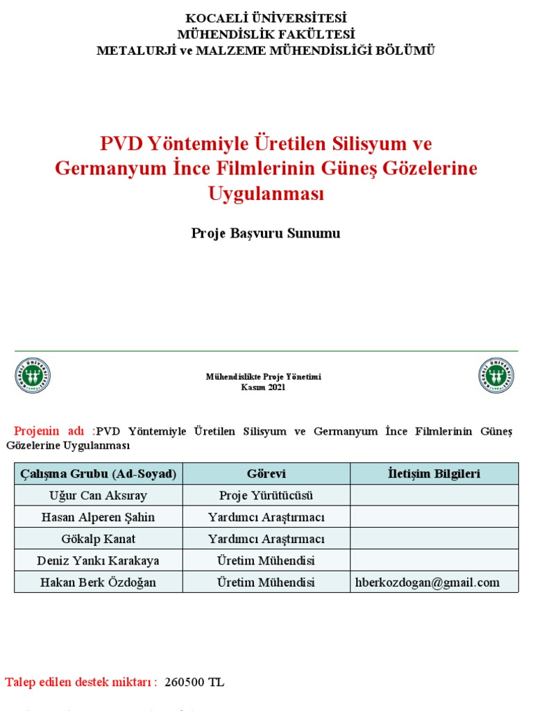 A3 Grubu-PVD Teknolijisi | PDF