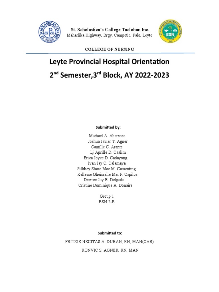 LPH Orientation.docx | PDF