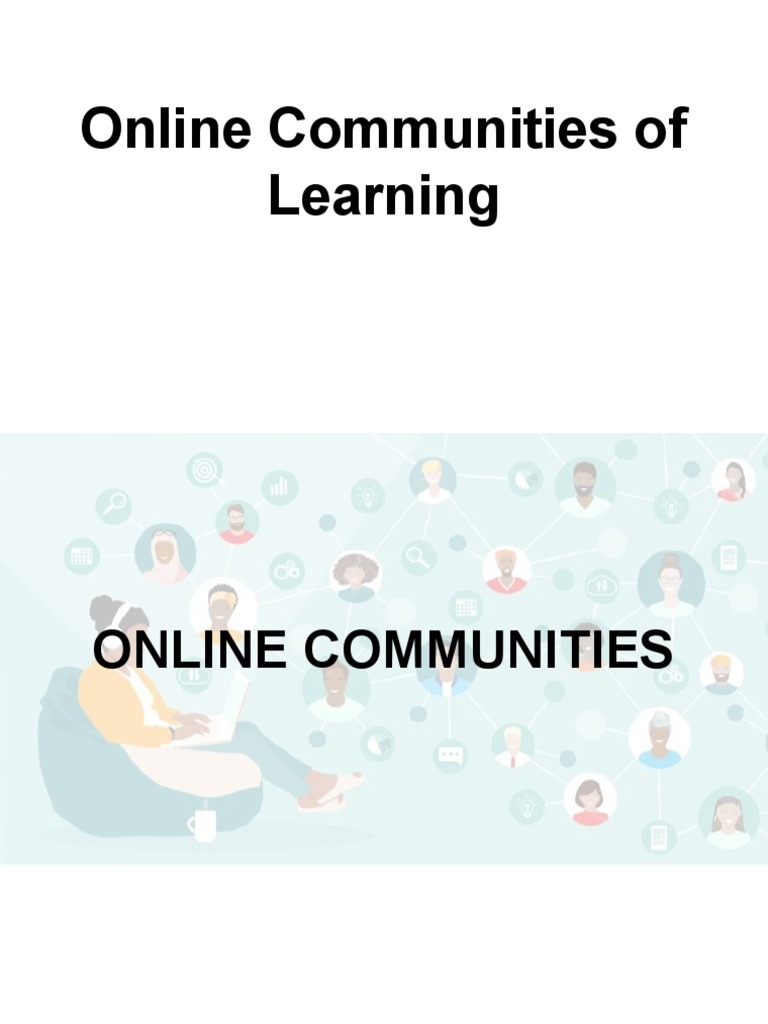 PED 124 Online Communities of Learning PDF | PDF