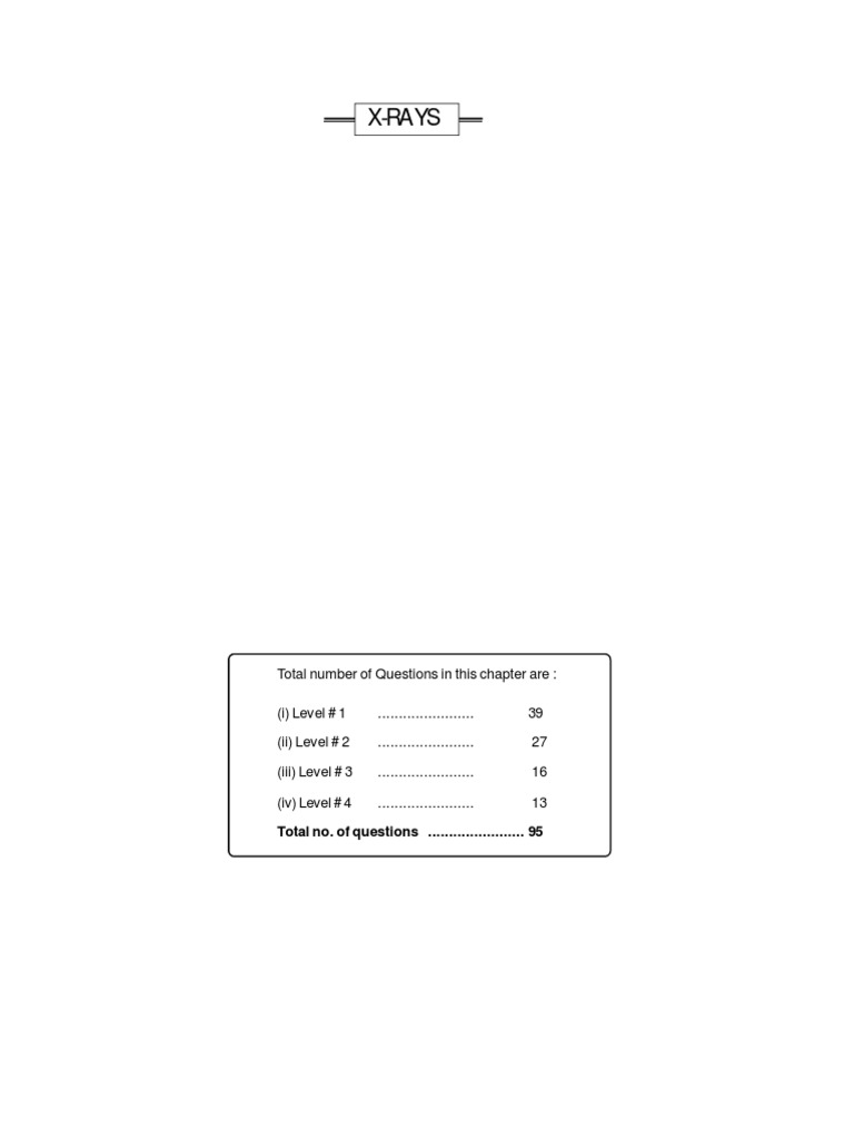 X Ray Exercise 1 4 Module 6 Pdf 