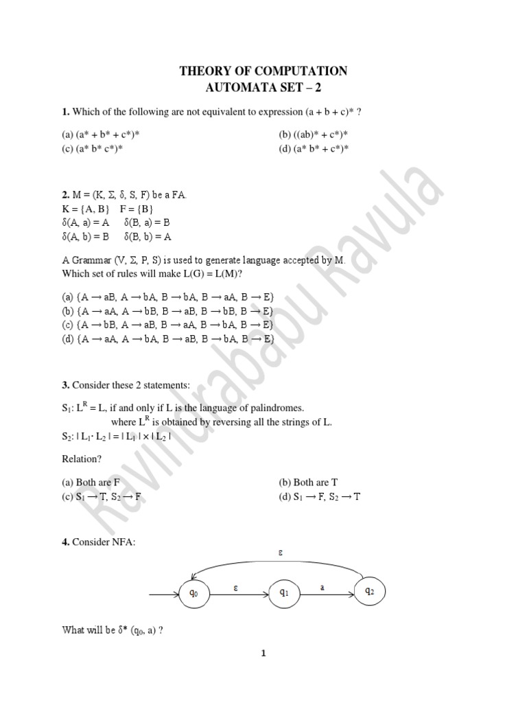 Practice Question Set 3 PDF | PDF | Language Mechanics | Syntax (Logic)