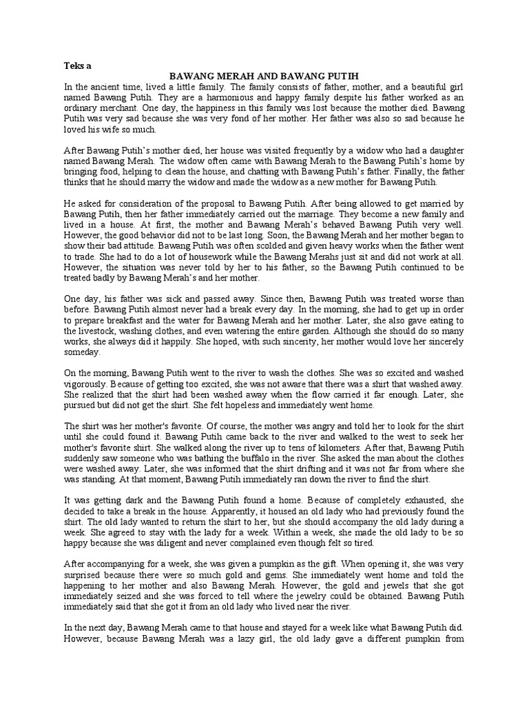 TEKS STORY TELLING.docx | PDF