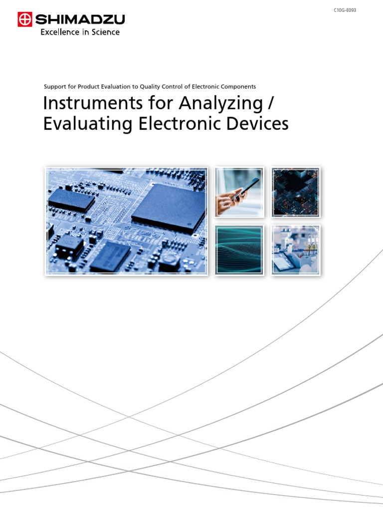 (Shimadzu) Instruments For Analyzing Evaluating Electronic Devices ...