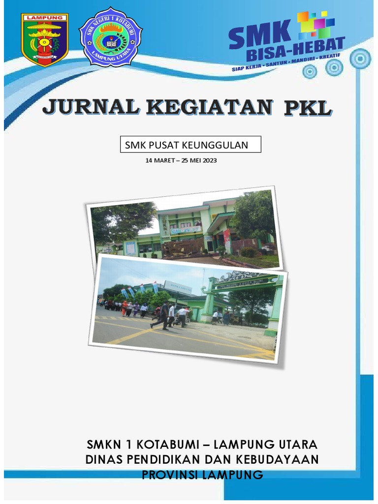BUKU JURNAL KEGIATAN PKL 2023 Revisi | PDF