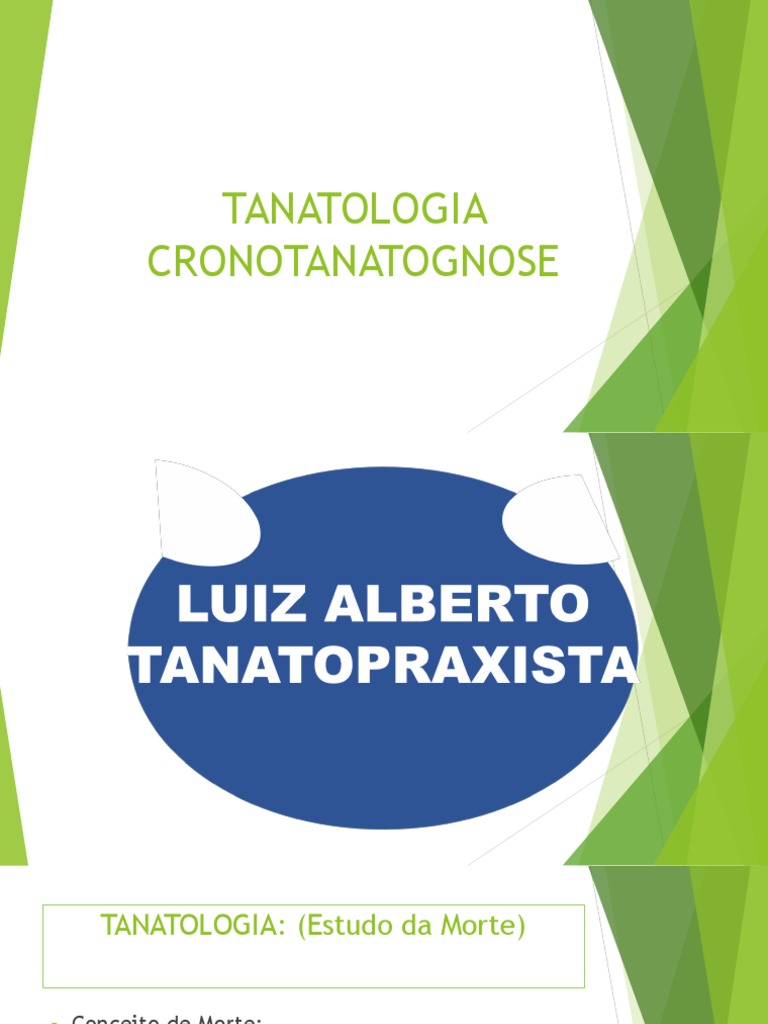 Estudo da Morte e Tanatologia | PDF
