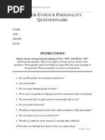 Attributional Style Questionnaire | PDF | Psychological Concepts ...