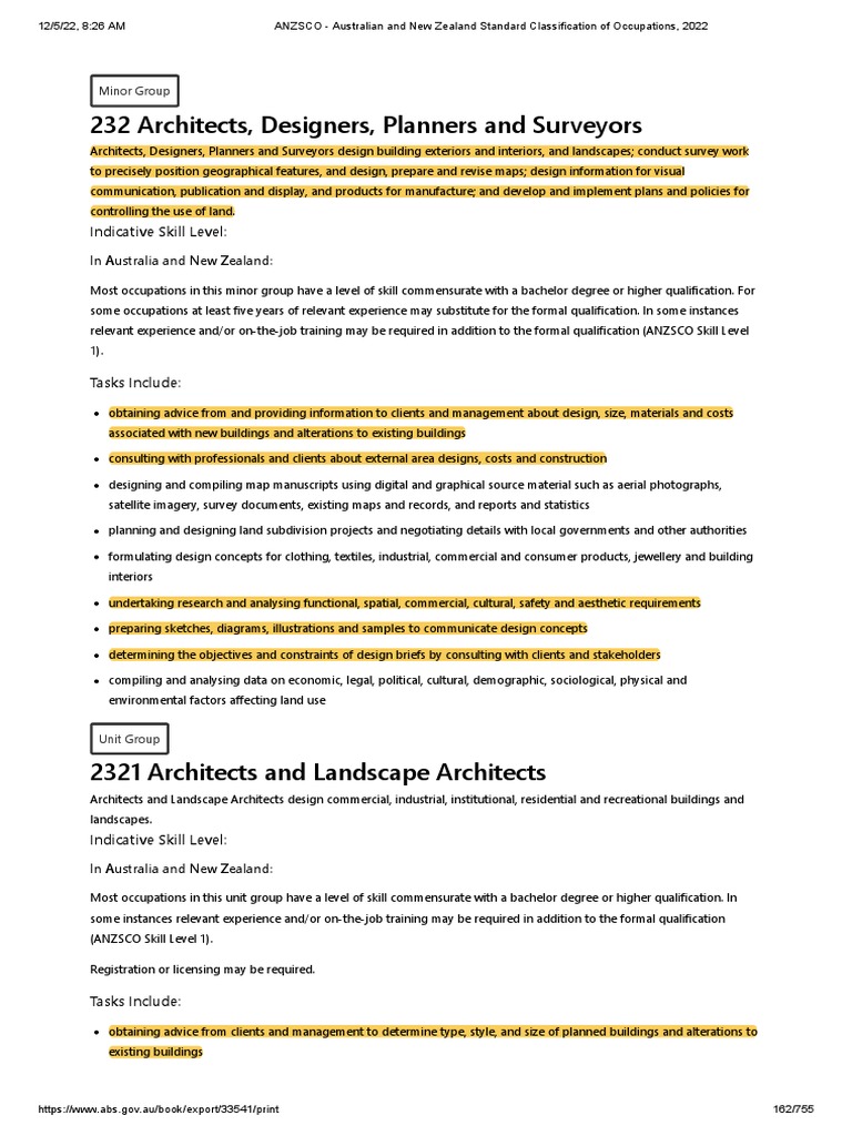 2321 Architects, Designers, Planners and Surveyors | PDF | Architect ...