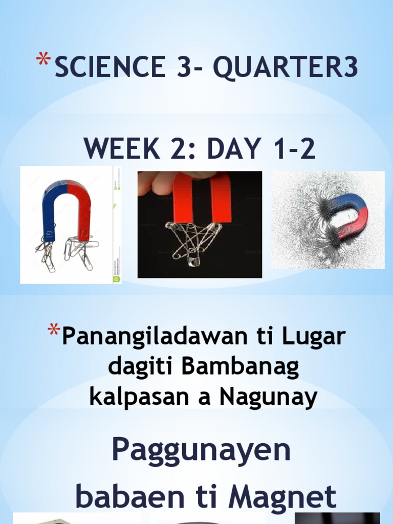 Sci 3 Quarter3 Day1 2 | PDF