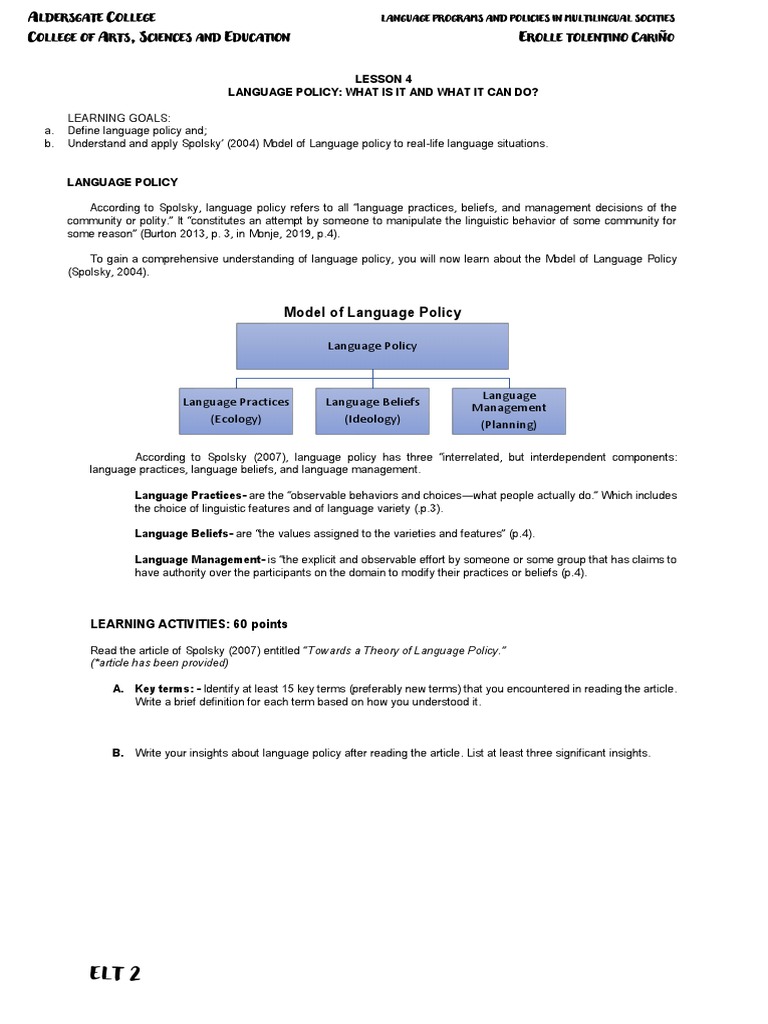 Lesson 4 Pdf Pdf