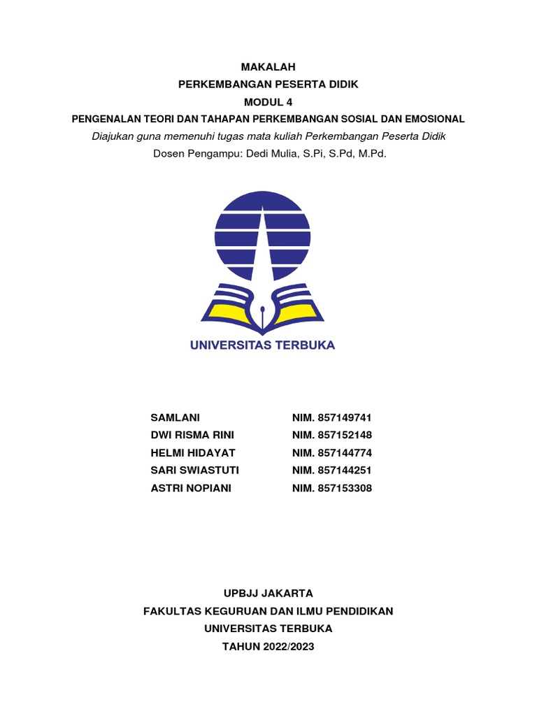 Tugas Makalah PPD Kel 4 PDF | PDF